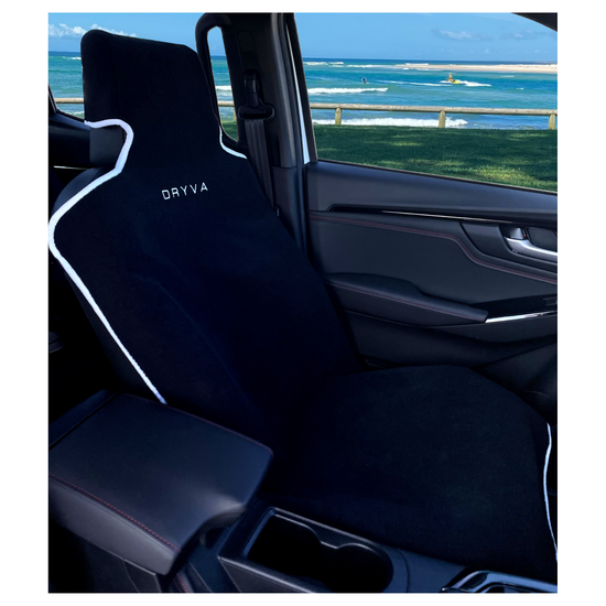 DryvaSeat Car Seat Cover - 2 Pack - Black – Dryva AUS